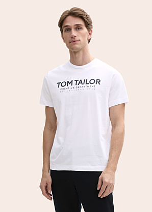 Tom Tailor T-krekls, Balta | WEEKEND