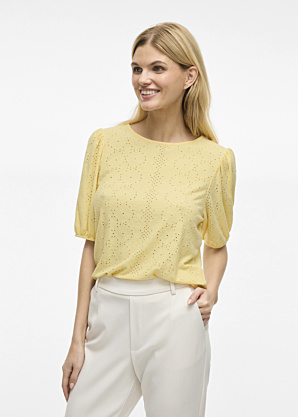 Vila blūze Kally, Dzeltena | WEEKEND