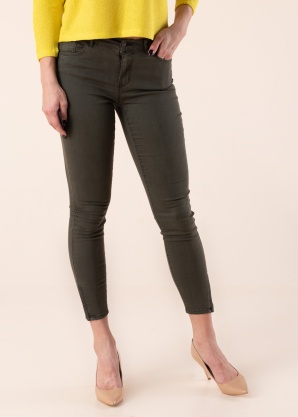 Vero Moda džinsi Seven, Haki | WEEKEND