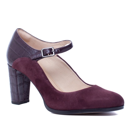 Clarks ādas kurpes Kaylin Alba, Violeta | WEEKEND