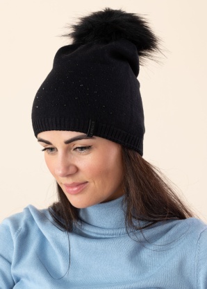 Icepeak ziemas cepure Honfleur, Melna | WEEKEND